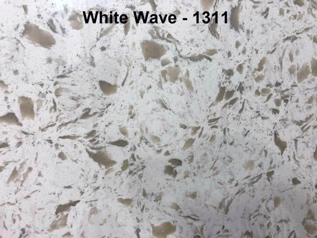 1311 White Wave Quartz | SL Stoneworks: Your Countertop Experts